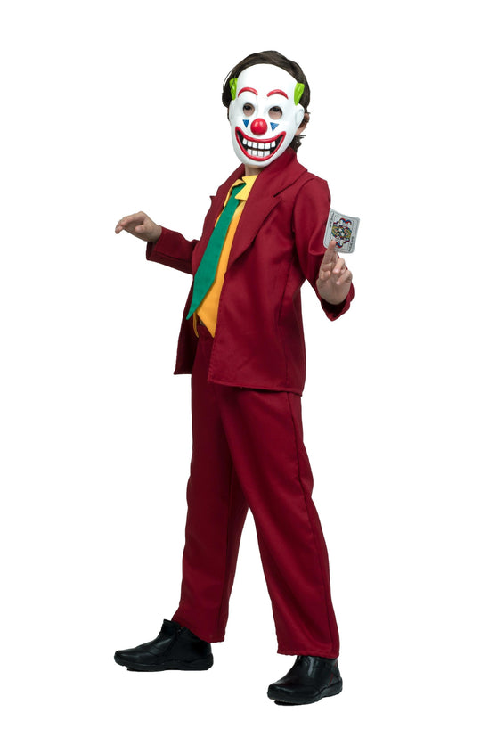 Kids Comedian Costume With Mask | PartyExperts