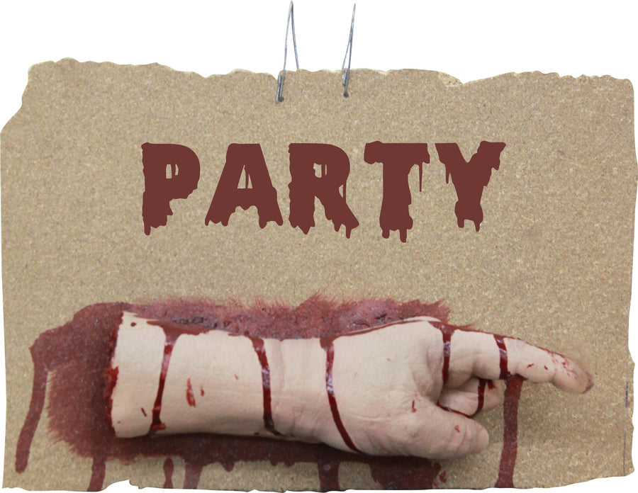 Left Hand Sign Decoration | PartyExperts