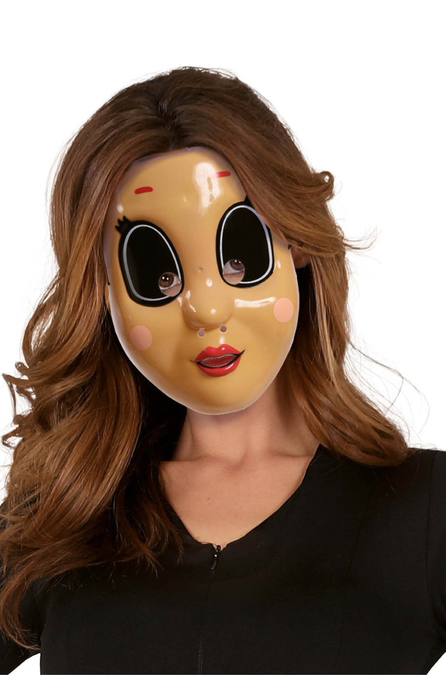LITTLE GIRL MASK PVC | PartyExperts